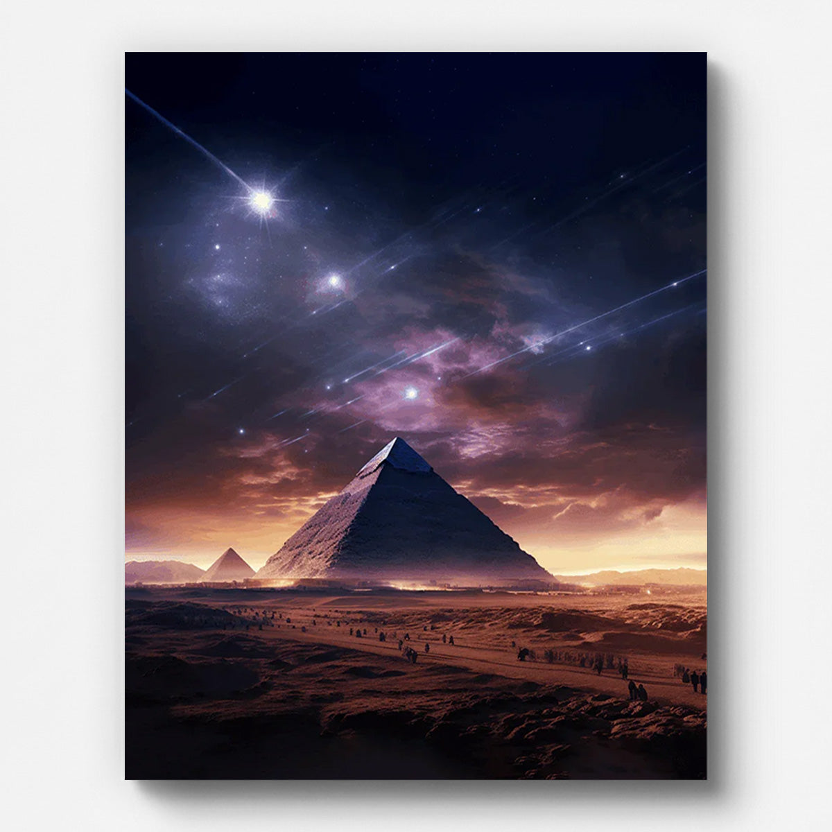 Egypt Pyramids Paint by Numbers for Adults – Paintarthub
